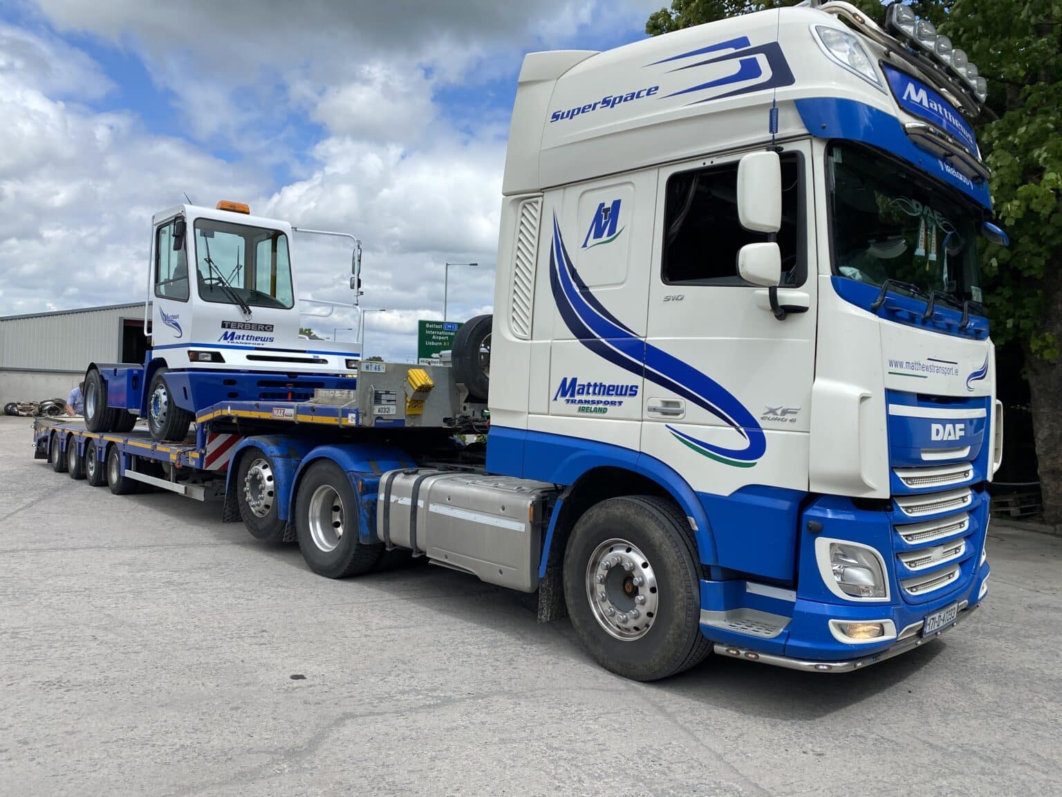 Terberg YT182 off to Matthews Transport - MPM Specialist Vehicles